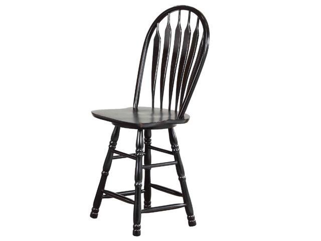 Click here for Sunset Trading Swivel Barstool  24  Antique Black prices
