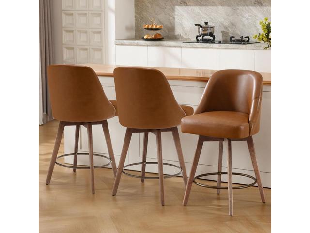 Click here for Counter Height Bar Stools Set of 3  Mid-Century Sw... prices