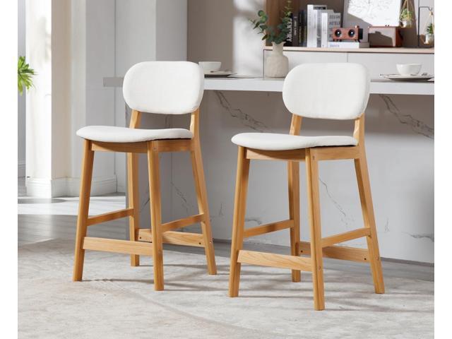Click here for EALSON Counter Height Bar Stools Set of 2 Farmhous... prices