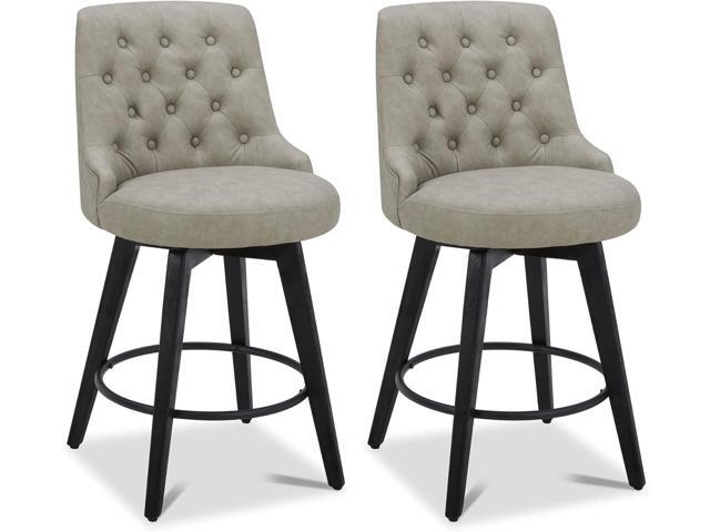 Click here for Watson & Whitely Modern Swivel Bar Stools  Faux Le... prices