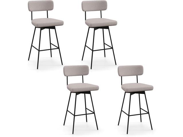 Click here for COSTWAY Bar Stools Set of 4  29 Upholstered Bar He... prices