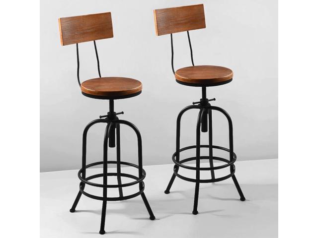 Click here for LOKKHAN Industrial Bar Stool-26-32 Inch Adjustable... prices