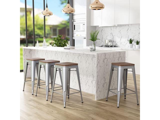 Click here for Andeworld Bar Stools Set of 4 Stackable Metal Bar... prices