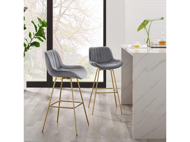 Click here for Zouron Swivel Bar Stools Set of 2 for Kitchen  29... prices