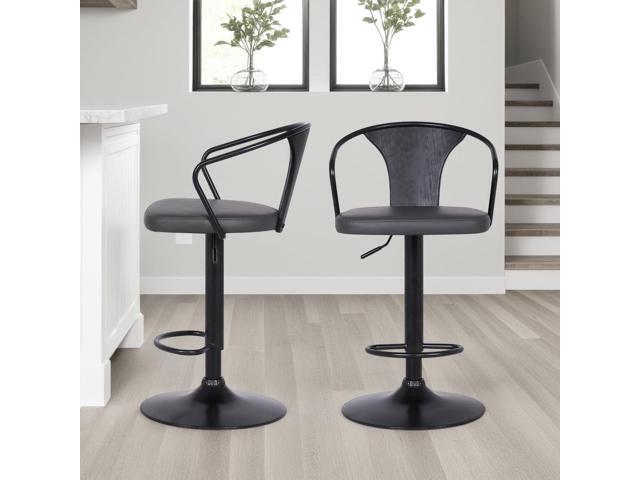Click here for Armen Living Eagle Adjustable Barstool  Gray prices