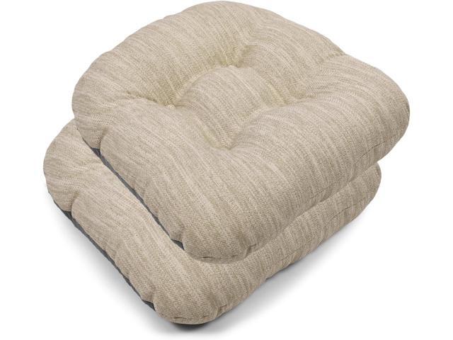 Click here for baibu 14×14 Metal Dining Chair Pads with Ties Set... prices