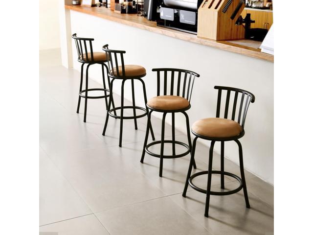 Click here for Homy Casa Bar Stools Set of 4  Modern Metal Kitche... prices