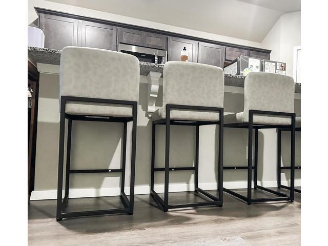 Click here for ALPHA HOME 24 Bar Stools Set of 3 Counter Height B... prices