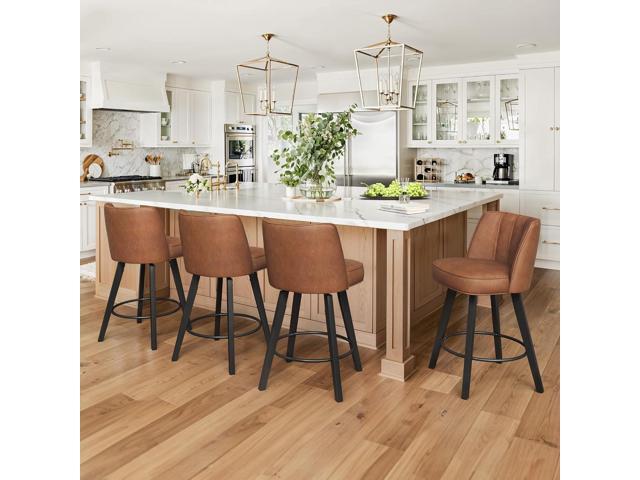 Click here for LUE BONA 360-degree Swivel Bar Stools Set of 3  26... prices