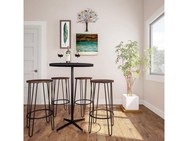 Click here for Lavish Home 24-Inch Bar Stools - Backless Barstool... prices