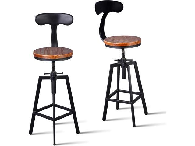Click here for Diwhy Industrial Bar Stools Kitchen Dining Chair W... prices