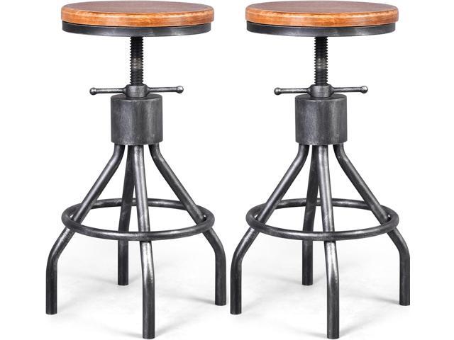 Click here for Set of 2 Industrial Bar Stool-Vintage Counter Dini... prices