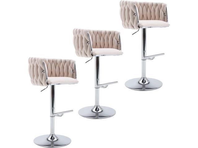 Click here for HEAH-YO Swivel Bar Stools Set of 3  Adjustable Cou... prices