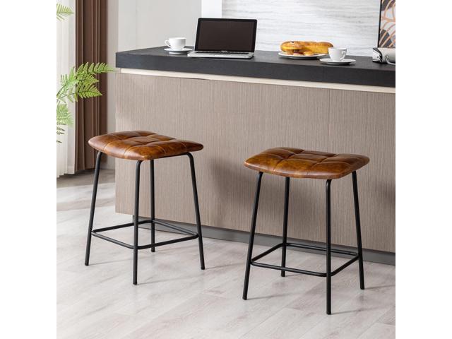 Click here for DUHOME 24 Square Tufted Counter Bar Stools Set of... prices