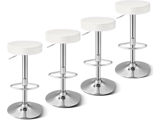 Click here for WATERJOY Adjustable Round Bar stools Set of 4  PU... prices