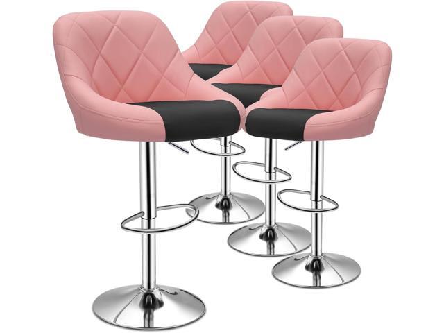 Click here for Magshion Faux Leather Bar Stools Adjustable 360 De... prices
