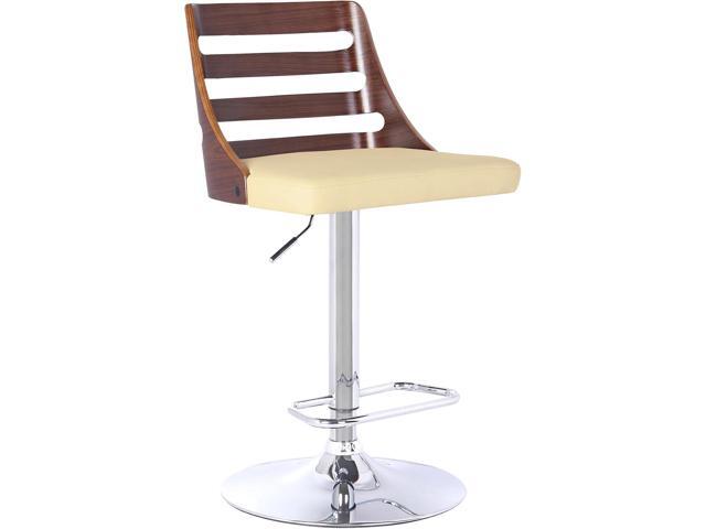 Click here for Armen Living Storm Barstool in Cream Faux Leather... prices