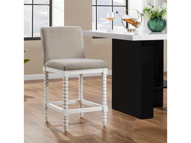 Click here for DUHOME Spindle Counter Stool with Padded Spring Se... prices