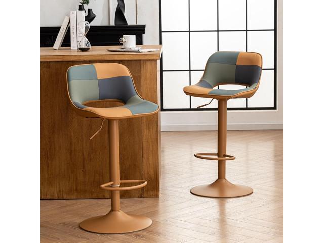 Click here for YOUNIKE Bar Stools Set of 2  Boho Colorful Patchwo... prices