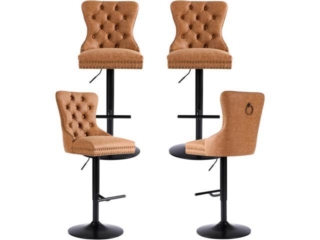 Click here for Bar stools Set of 4  Modern Swivel Bar Chairs with... prices