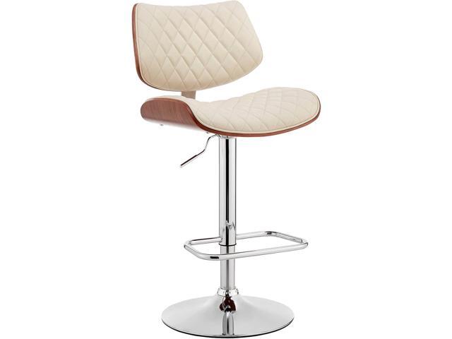 Click here for Armen Living Leland Adjustable Cream Faux Leather... prices