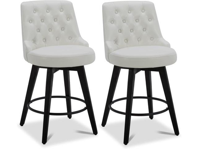 Click here for Watson & Whitely Modern Swivel Bar Stools  Faux Le... prices