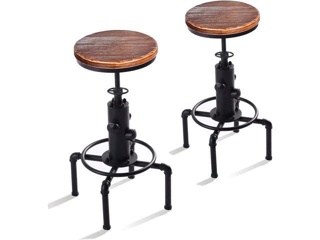 Click here for Vintage Industrial Bar Stools Kitchen Counter Bar... prices