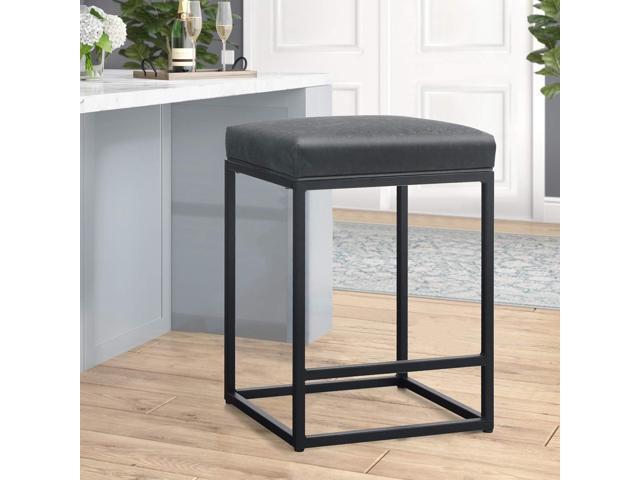 Click here for MAISON ARTS Black Counter Height 24 Bar Stool for... prices