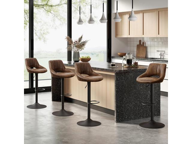 Click here for Volans Swivel Bar Stools Set of 4  Mid Century Mod... prices