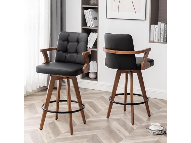 Click here for Black Bar Stools Set of 2 Counter Height Bar Stool... prices