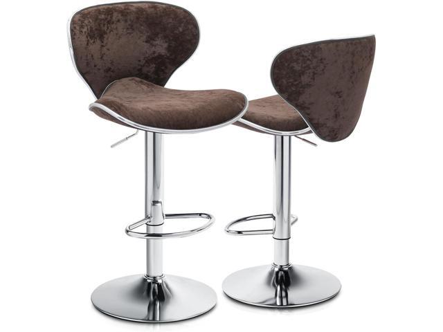 Click here for Magshion Set of 2 Modern Velvet Upholstered Bar St... prices