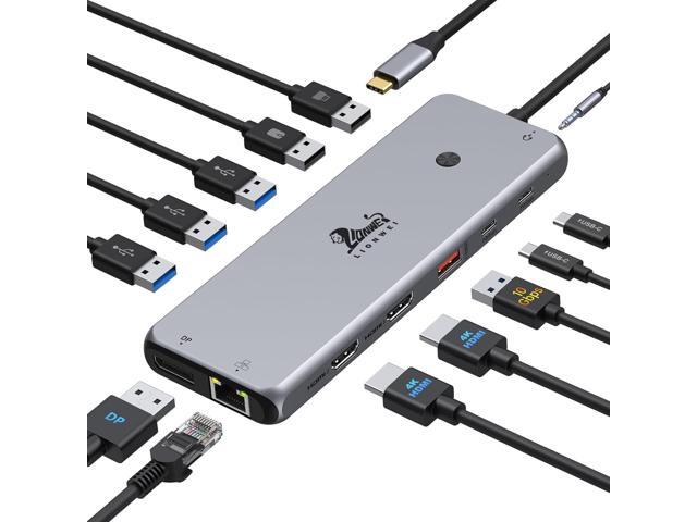 Click here for USB C Hub USB C Docking Station Dual Monitor 13 in... prices