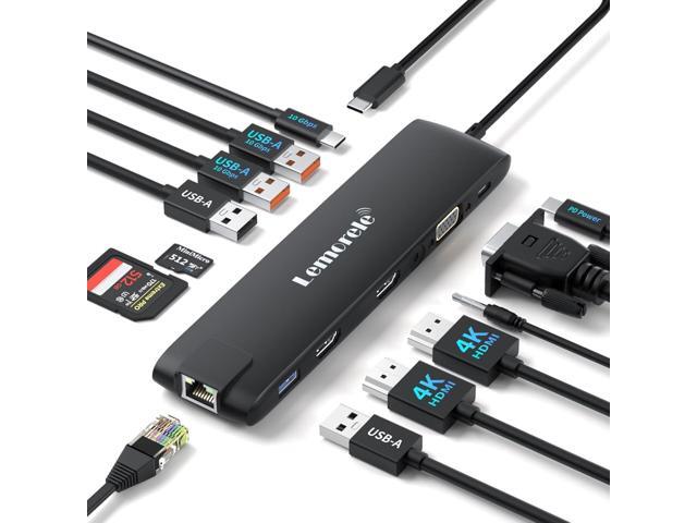 Click here for Lemorele USB C Docking Station Triple Monitor for... prices