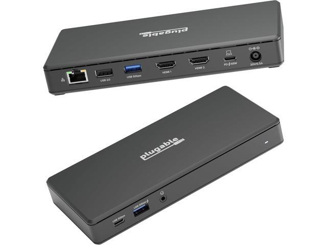 Click here for Plugable USB C Docking Station Dual Monitor 2 HDMI... prices