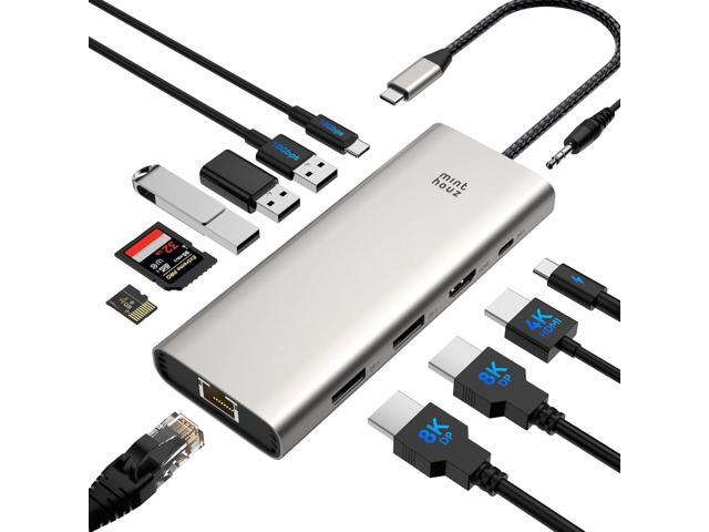 Click here for Minthouz USB C Docking Station 12-in-1 Laptop Dock... prices