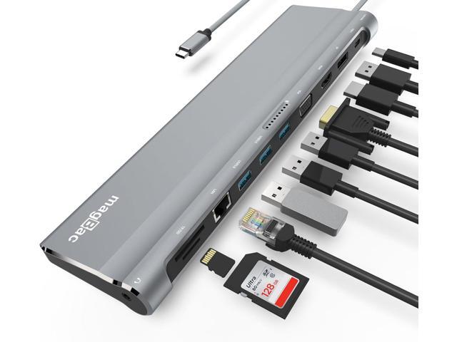 Click here for USB C Docking Station Dual Monitor 12 in 1 Laptop... prices