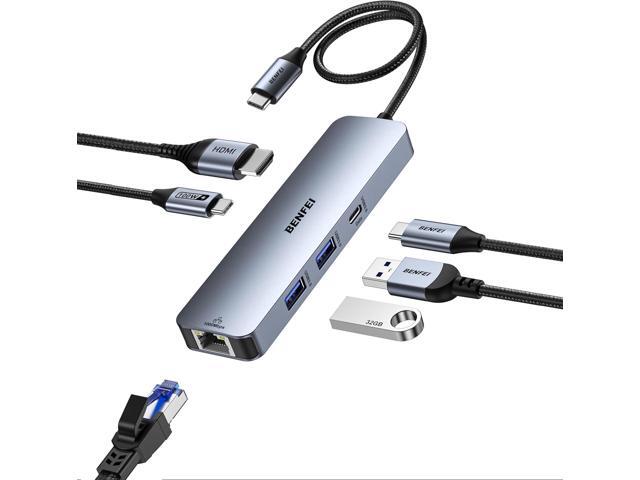 Click here for BENFEI 6-in-1 USB C Hub with HDMI(4K@60Hz)  2 USB-... prices