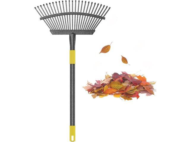 Click here for Collapsible Rake for Leaves  30-66 inch Metal Leaf... prices
