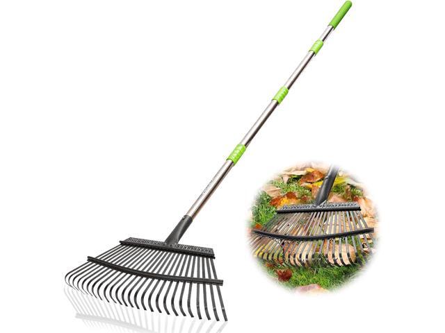 Click here for Joyhalo Rake for Leaves Adjustable 65 Inch Long  1... prices
