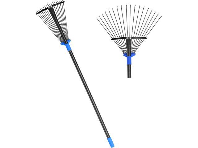 Click here for Metal Rake for Leaves Heavy Duty  Adjustable Garde... prices