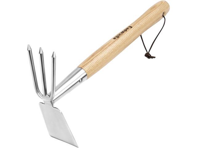 Click here for Hoe and Cultivator Garden Rake Hand Tiller Tool Wo... prices