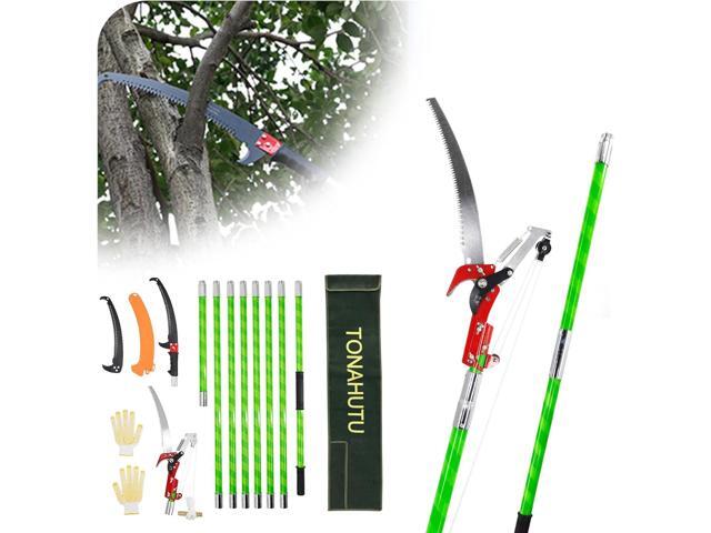 Click here for 26 Feet Tree Pole Pruner Manual Branches Trimmer E... prices