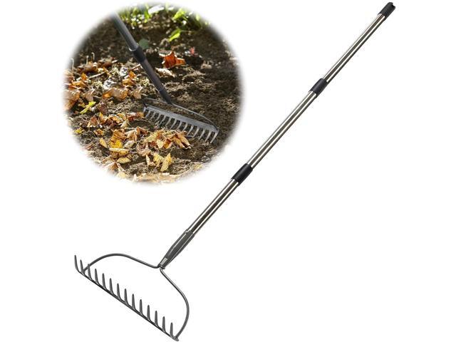 Click here for Garden Rake  6 FT Bow Rakes for Lawns Heavy Duty... prices