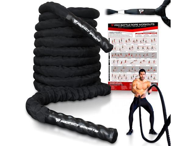 Click here for Battle Ropes 50 ft Heavy Duty Battle Rope with Pro... prices