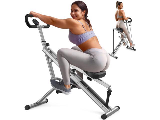 Click here for Sportsroyals Pink Squat Machine Rowing Machine for... prices