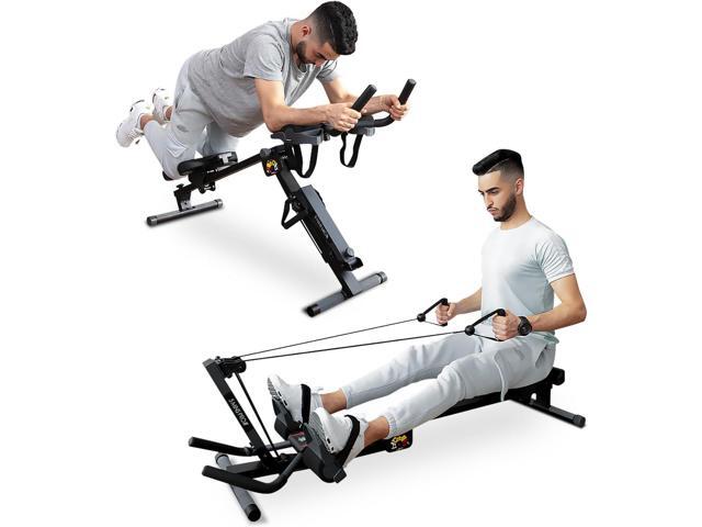 Click here for Tousains 3 in 1 Foldable Rowing Machine  AB Machin... prices