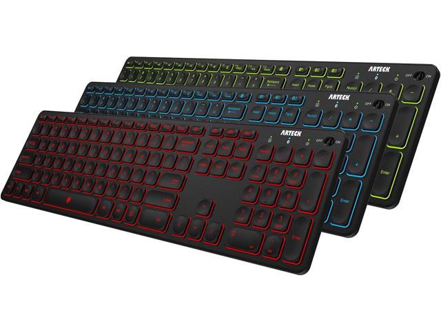 Click here for Arteck Universal Backlit 7-Colors & Adjustable Bri... prices