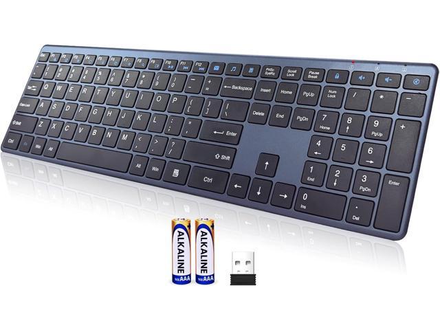 Click here for Wireless Keyboard-2.4G Ultra Slim Quiet Full Size... prices