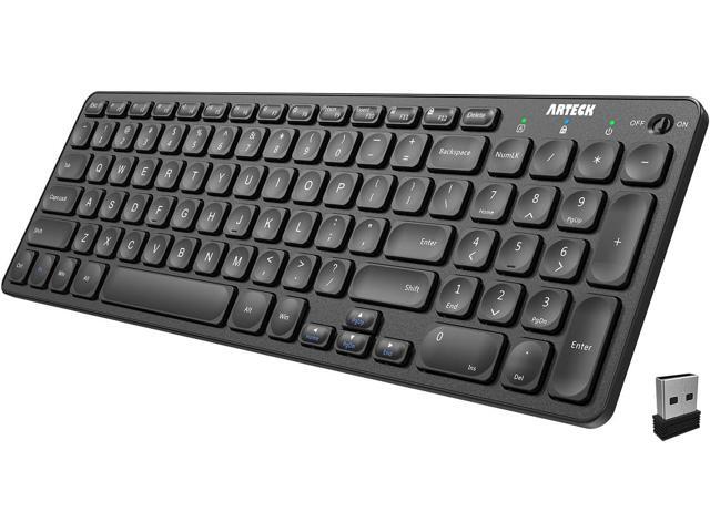 Click here for Arteck 2.4G Wireless Keyboard Ultra Slim Full Size... prices