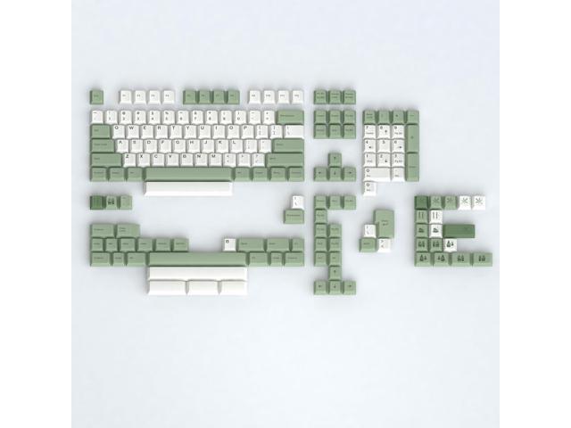 Click here for PBT Bamboo Forest Keycaps for Mechanical Keyboard... prices